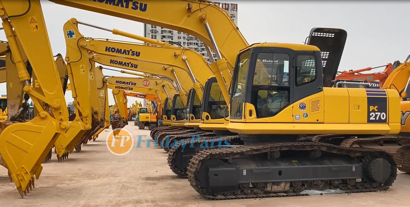 KOMATSU PC270-7 Equipment Info & Part Numbers Lookup - FridayParts Blog