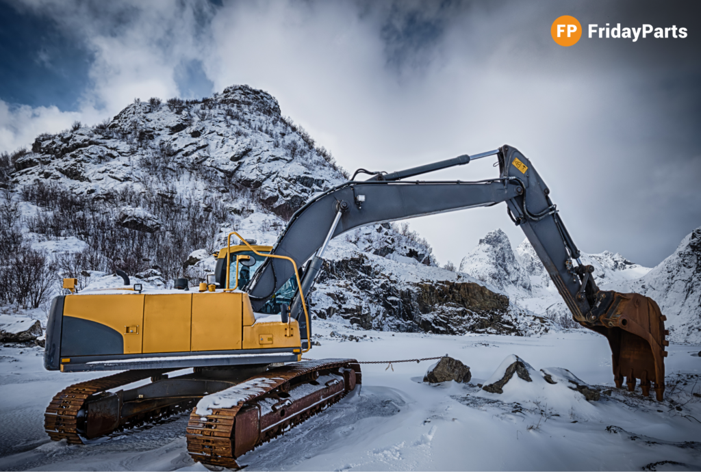Winter Excavator Maintenance Tips - FridayParts Blog