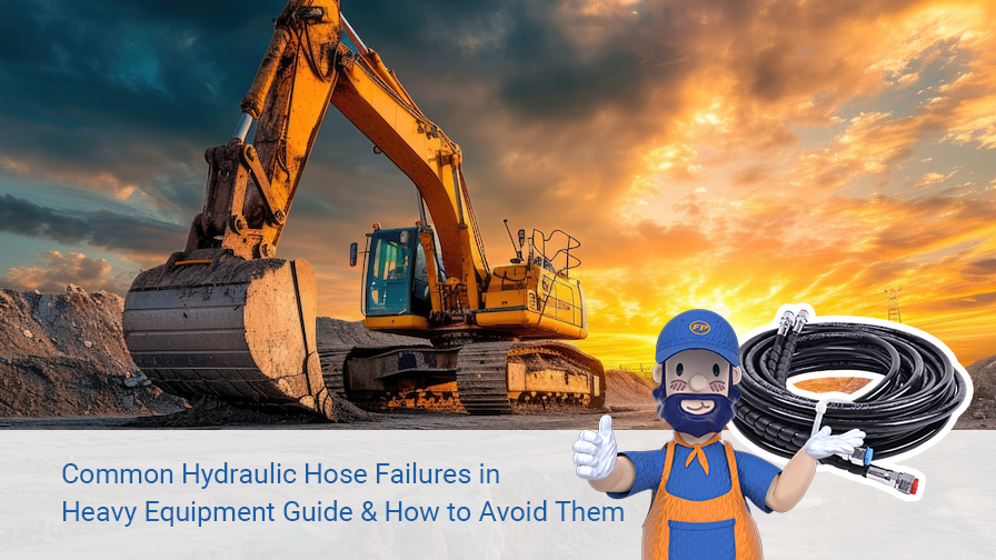 Common Hydraulic Hose Failures of Heavy Equipment