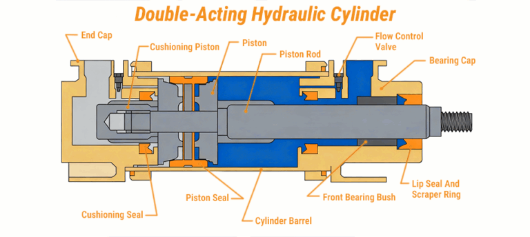 Single Acting & Double Acting Hydraulic Cylinder: The Full Guide
