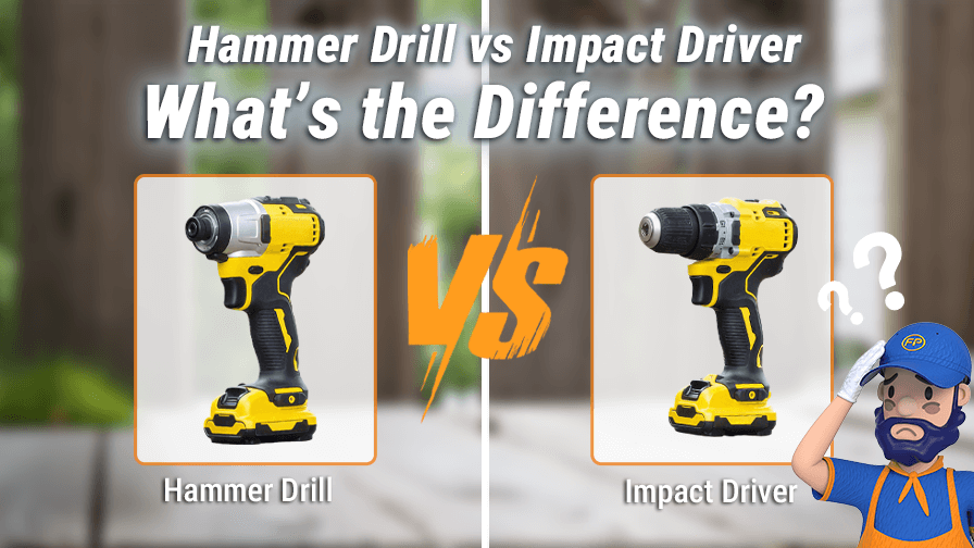 Hammer Drill vs Impact Driver: What’s the Difference?
