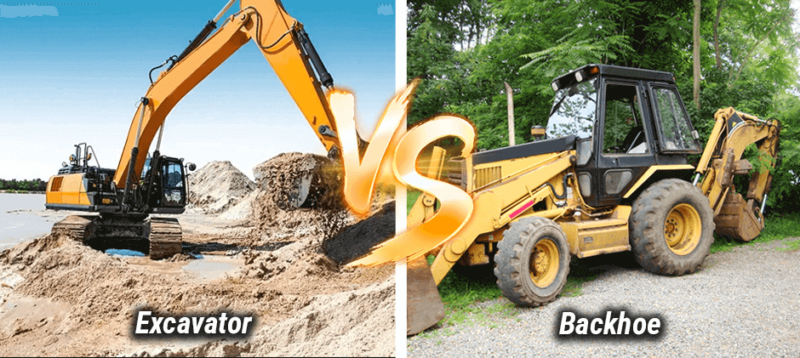 Backhoe vs. Excavator: Which is the Right One for Project?
