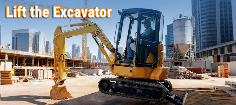 How to Put the Track Back on the Mini Excavator?