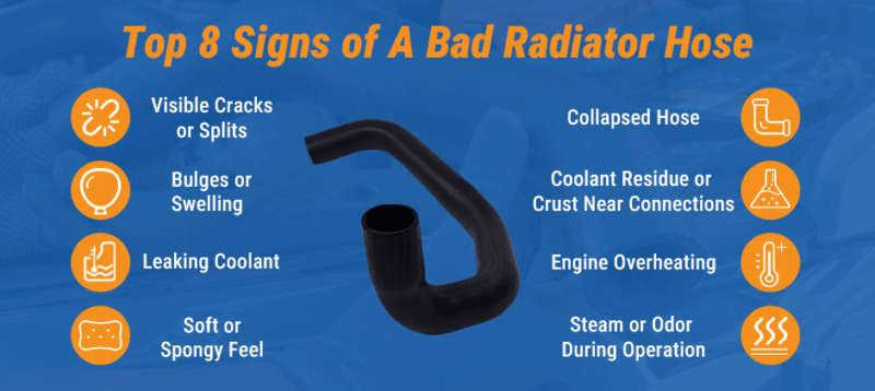 The Top 8 Signs of a Bad Radiator Hose