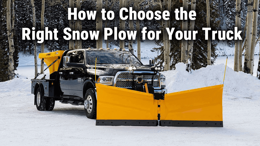 How to Choose the Right Snow Plow for Your Truck