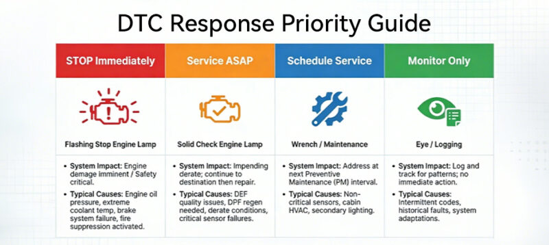 Freightliner Top 50 Common DTC Codes Fixes