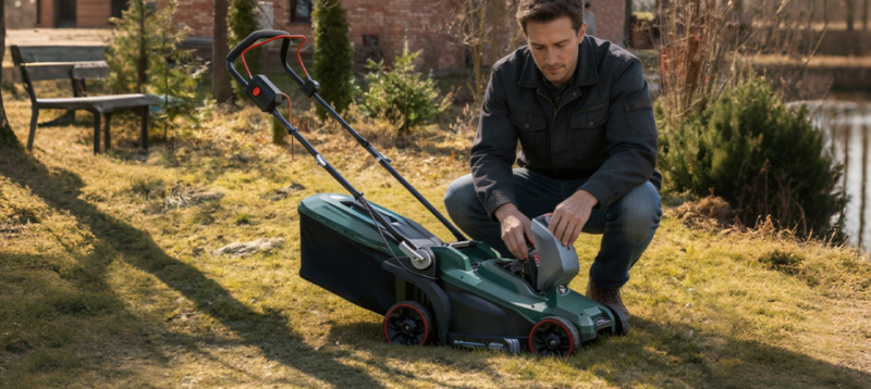 How to Charge Your Lawn Mower Battery Safely?
