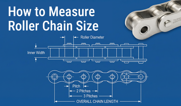 How to Measure a Roller Chain?