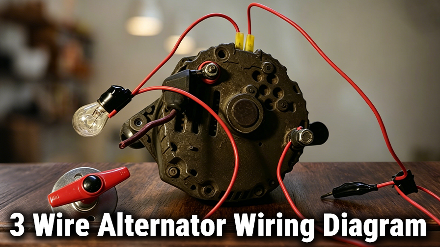 3 Wire Alternator Wiring Diagram Guide