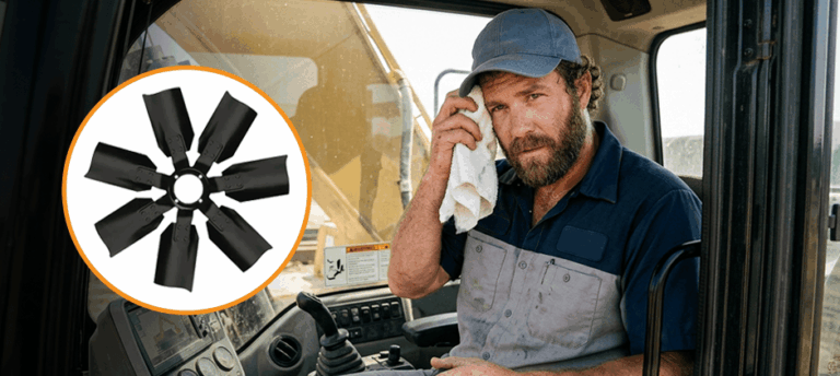 Excavator AC Fan Not Spinning? Causes & Fixes 2026